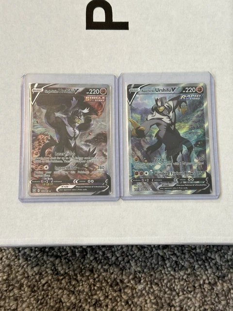 SINGLE STRIKE URSHIFU V - 151/163 - Pokemon Battle Styles Alternate Art ...
