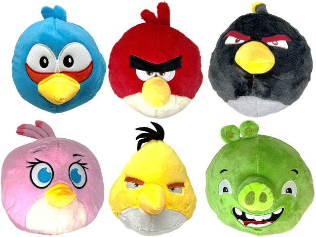 ANGRY BIRDS SOFT Toys Movie Super Plush Cartoon Game Character 20 CM UK ...