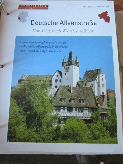 PORTRAIT N RHEINLAND Pfalz Deutsche Alleenstraße Dietz nach Wörth am ...
