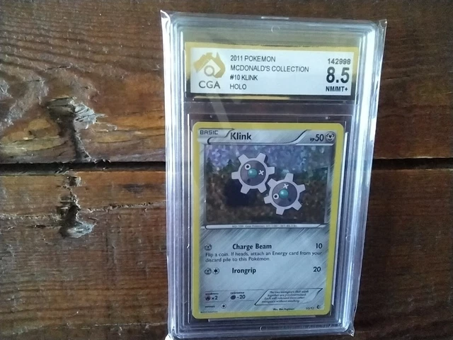 POKEMON CARDS PROMO Holo mcdonalds 10/12 klink gx graded ex v card japanese b23 EUR 24,17 ...