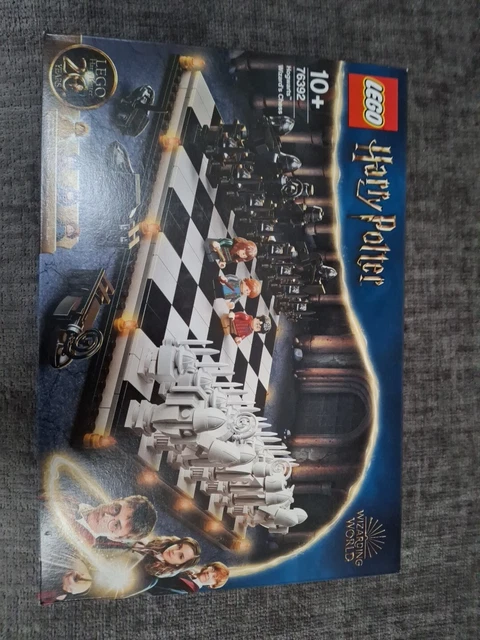 LEGO HOGWARTS WIZARD Chess Set 76392 with 20th Anniversary Professor ...