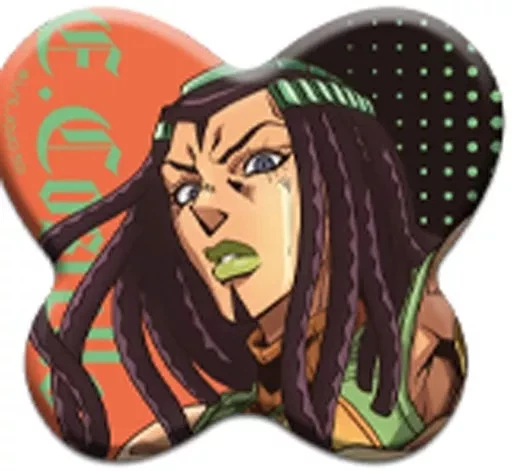 BADGE HERMES COSTELLO B "JoJo's Bizarre Adventure Part 6 Stone Ocean ...