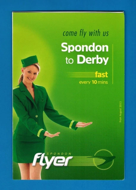 TRENT BARTON BUS Timetable - Spondon Flyer: Derby to Spondon Fast ...