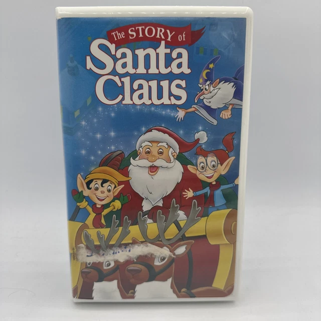 THE STORY OF Santa Claus (VHS, 1998) - Christmas Movie Tape Holiday ...