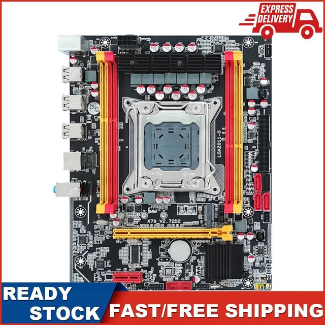 X79 COMPUTER MOTHERBOARD PCI-E 16X LGA 2011 Desktop Motherboard 12*USB ...