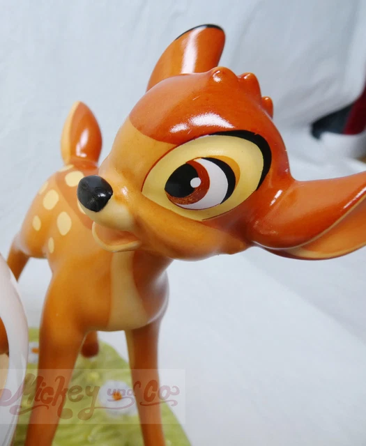 STATUETTA DISNEY PORCELLANA Fyrklövern Bambi e amici battitore fiore 10011477 EUR 420,00 ...