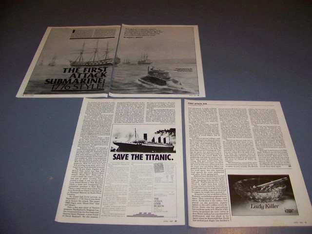 HISTORY..USS TURTLE SUBMARINE "First Attack Subs"...History/Photos ...