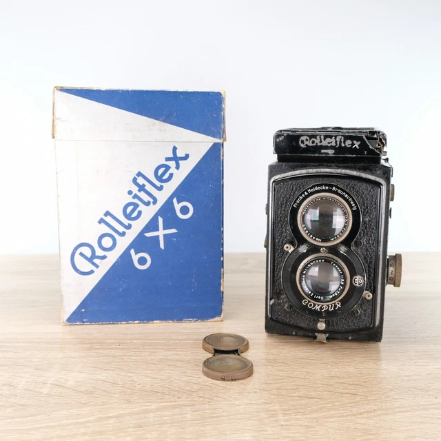 ROLLEIFLEX OLD STANDARD 6x6 120 TLR Camera Vintage Medium Format ...