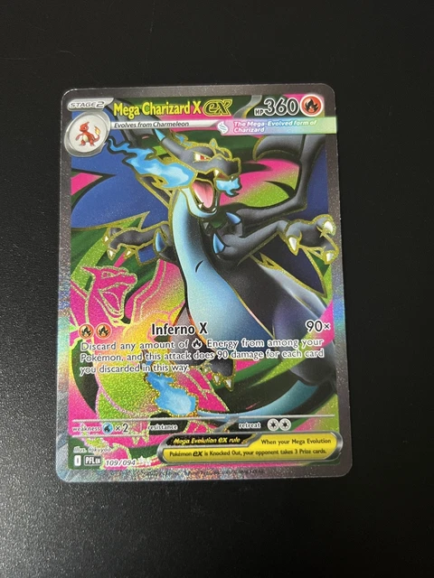 MEGA CHARIZARD X ex - Phantasmal flames - 109/094 - Pokemon TCG EUR 54 ...