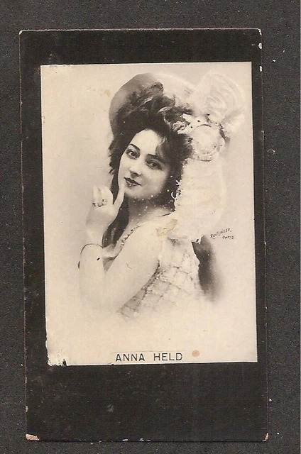 ANNA HELD 1900-1930 Fama de Cuba, Tobacco Card Venezuela *Rare $50.05 ...