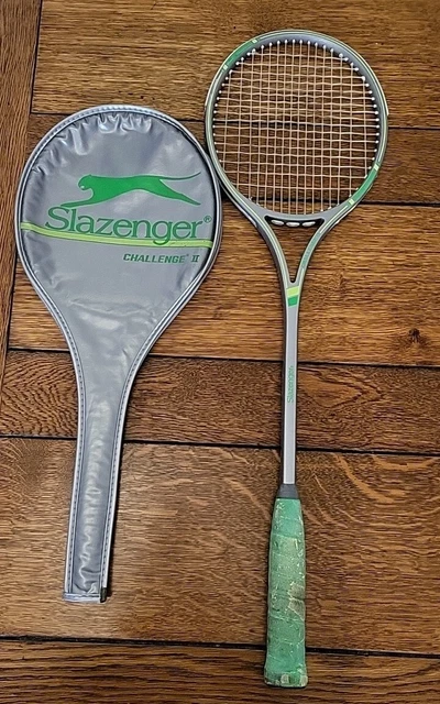 VINTAGE SLAZENGER CHALLENGE II squash Racket $6.39 - PicClick
