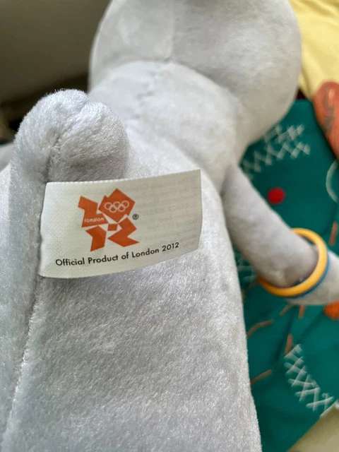 LONDON 2012 OLYMPIC Games Mascots X2 WENLOCK and MANDEVILLE Plush Toys ...