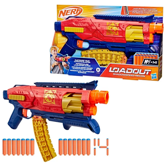 NERF LOADOUT SHADOWSPEED Recon, pistolety i wyrzutnie Hasbro £21.68 ...