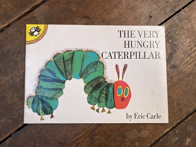 THE VERY HUNGRY Caterpillar Book Eric Carle Vintage Edition 1975 ...