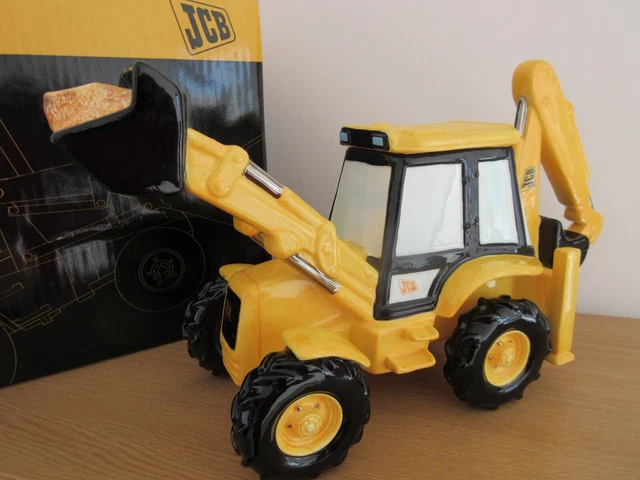 JCB 3CX DIGGER Ceramic Teapot Jcb 3Cx Loader Collectable Merchandise ...