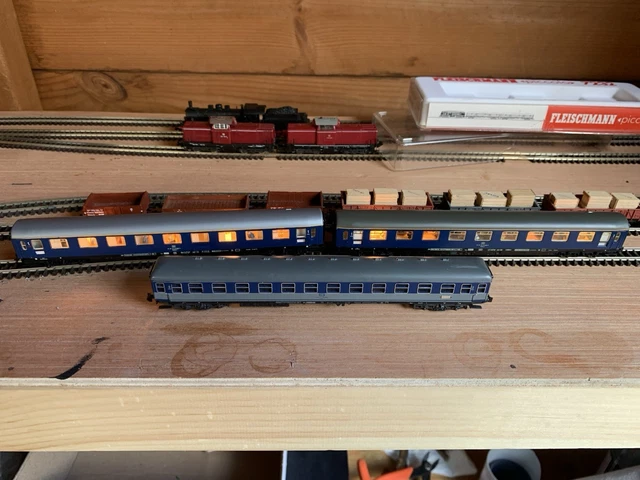 N GAUGE DB coaches £27.74 - PicClick UK