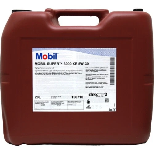 MOBIL SUPER 3000 XE 5W-30 20 litres EUR 124,31 - PicClick FR