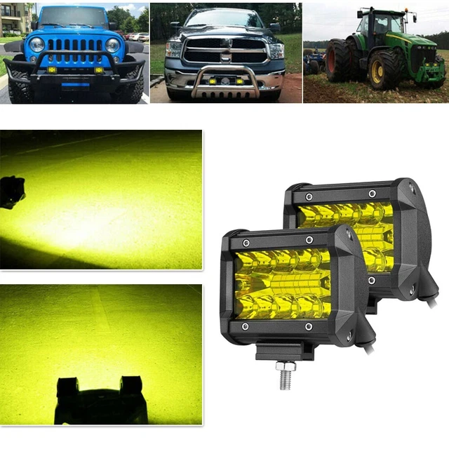 OFF ROAD VEHICLE 4 Inch Spotlights for Daytime Running Lights and Fog ...