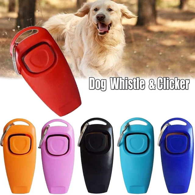 DOG TRAINING TREAT Bag Clicker Whistle Pet Feed Obedience Walking Pouch ...