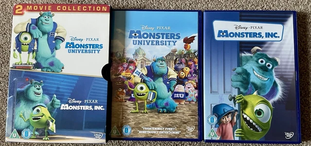 MONSTERS, INC./MONSTERS UNIVERSITY DVD Box Set £2.72 - PicClick UK