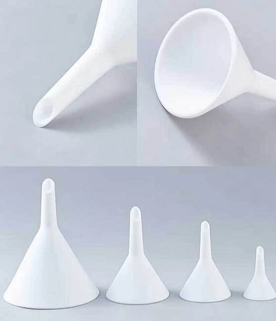 SHORT STEM LIQUID separation PTFE cone funnel Laboratory triangle ...