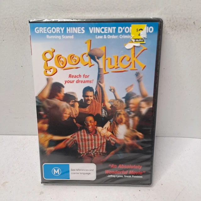 GOOD LUCK (DVD, 1996) Inspirational Story Vincent D’Onofrio New Region ...