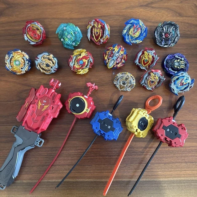 BEYBLADE BURST LAYER Disk Driver Launcher Set Niños Juguete Usado EUR ...