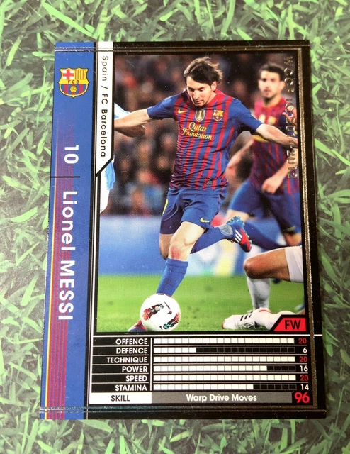 PANINI WCCF 2011-12 Lionel Messi FC Barcelona Argentina Soccer card ...