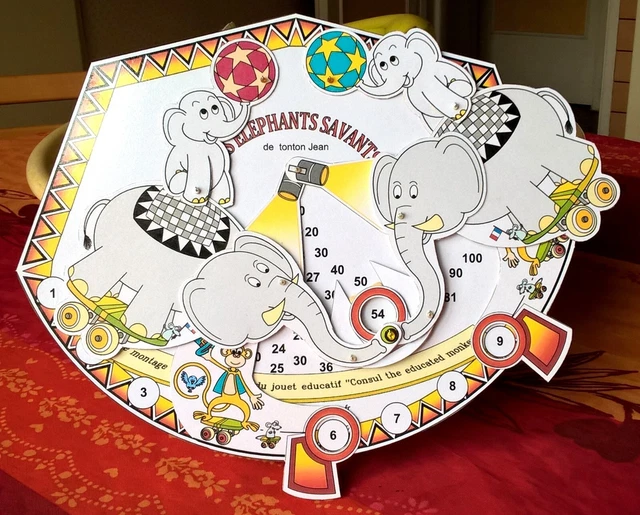 MACHINE À CALCULER les tables de multiplication : Les éléphants savants ...