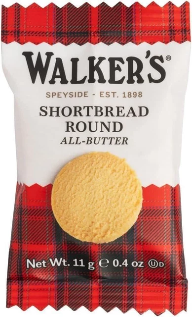 WALKERS SHORTBREAD MINI Rounds All-Butter Crumbly Butteriness Delicious ...