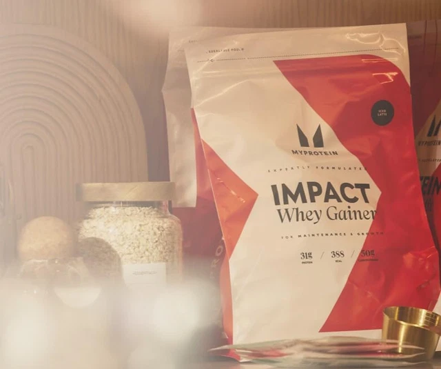 MYPROTEIN IMPACT WHEY Gainer | Vanille - 2.5 kg | Mass Powder Weight ...