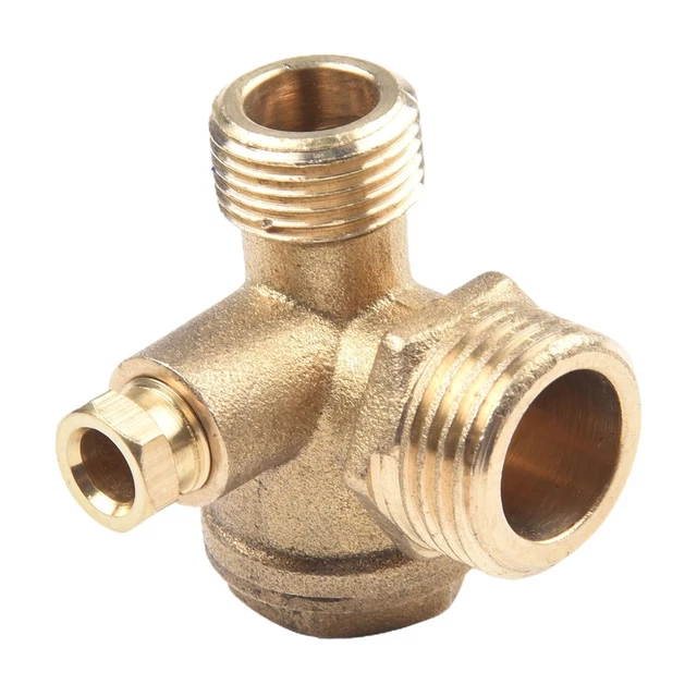 CHECK VALVE TANK Compressor Check Valve Connecting Connector Piston Pum ...