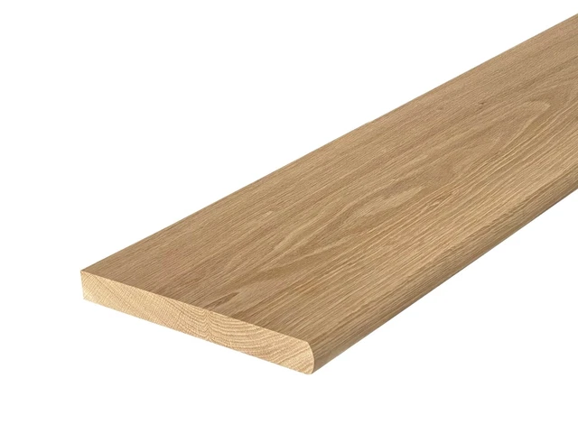 SOLID OAK PAR Window Board 20x220mm Bullnose £111.93 - PicClick UK