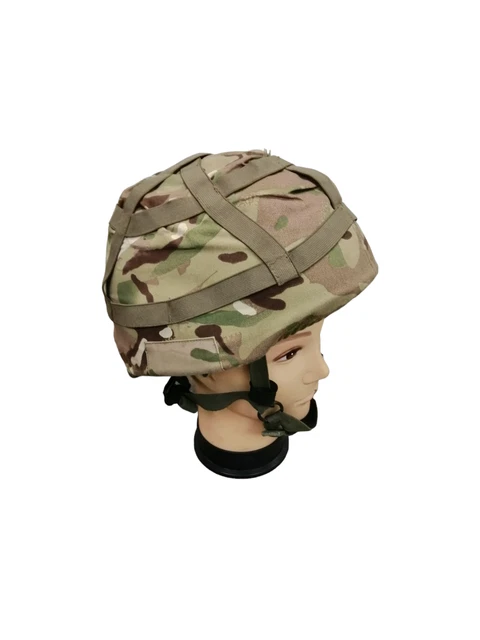 BRITISH ARMY MK7 Combat Helmet Medium Ex MOD Surplus With Cover £77.99 ...