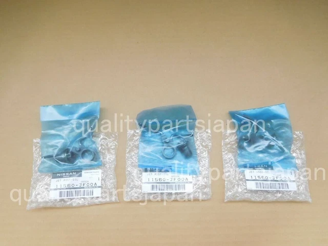 NISSAN SKYLINE R35 GT-R Jet Assy Oil x 3 set 11560-JF00A Genuine Oil ...