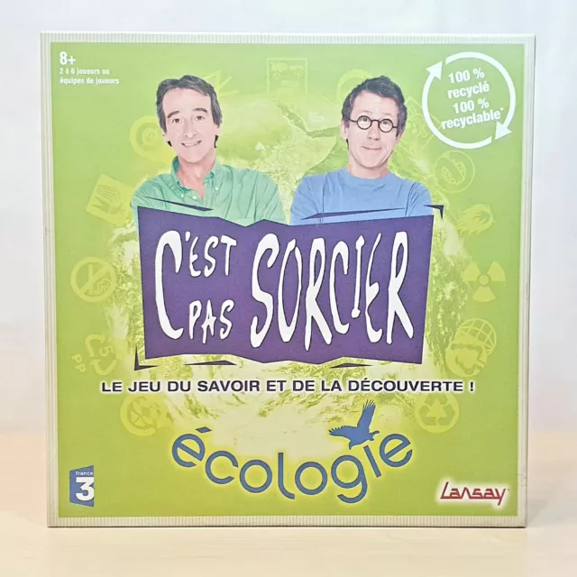 ANCIEN JEU PLATEAU Questions C'est Pas Sorcier Ecologie Lansay Complet ... ANCIEN JEU PLATEAU Questions C'est Pas Sorcier Ecologie Lansay Complet ...