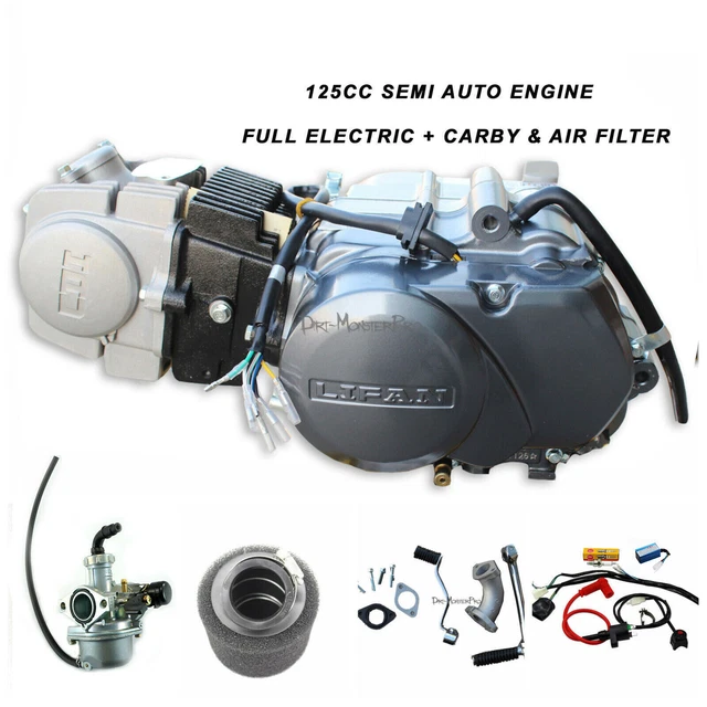 125CC SEMI AUTO LIFAN Engine Motor Honda CT110 CT90 Postie bike + Wiring + Carby $372.91 ...