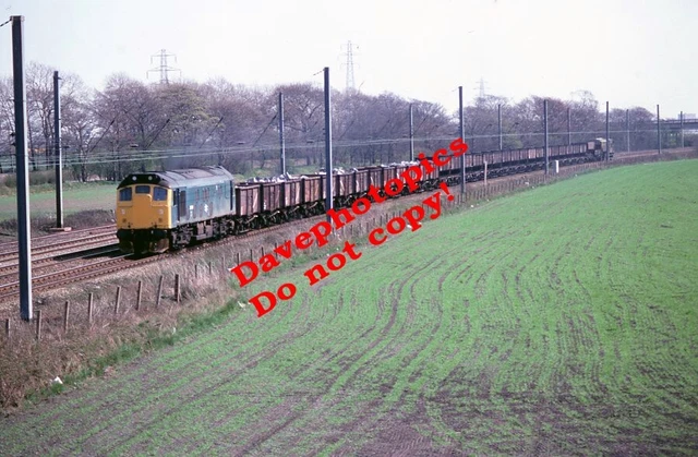 ORIGINAL 35MM Slide Railway Diesel /Steam-25059 @ Winwick May 1984 £3. ...