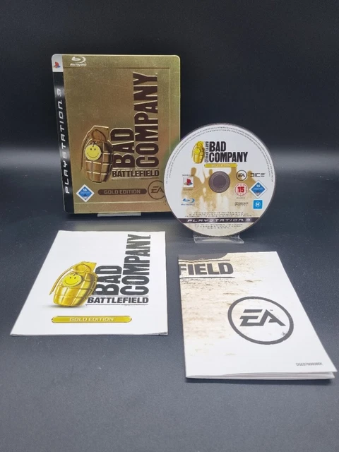 BATTLEFIELD: BAD COMPANY - Gold Edition Sony PlayStation 3 Steelbook ...