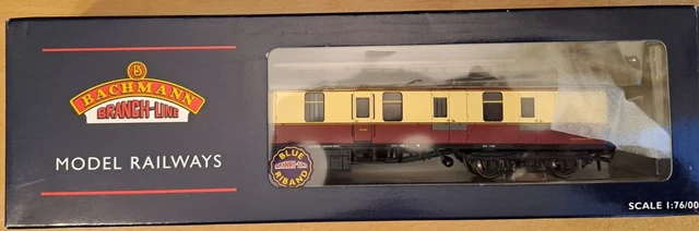 BACHMANN 39-177A MK1 FULL BRAKE BG 00 CRIMSON/CREAM COACH E80621 NEW ...