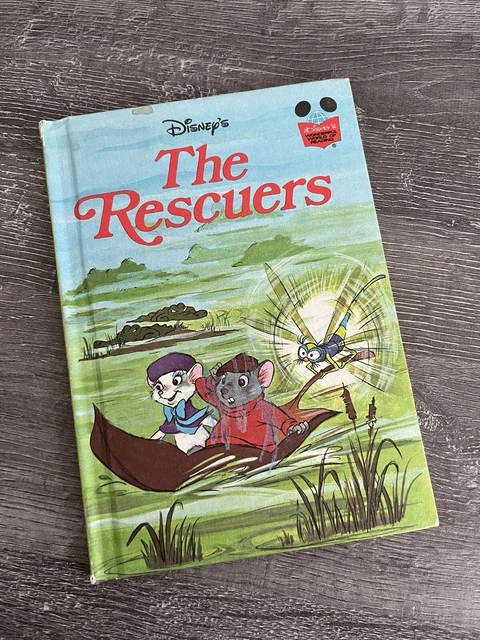 THE RESCUERS RARE book Disney’s Wonderful world of reading vintage 1977 ...