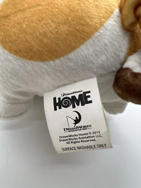 2015 DREAMWORKS HOME Pig the Cat Talking Plush Untested Rare Soft Toy £ ...