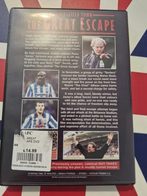 HUDDERSFIELD TOWN 1997-1998 Season. D.v.d. The Great Escape £4.99 ...