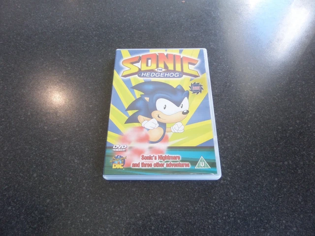 SONIC THE HEDGEHOG Animated DVD Sonics Nightmare And Other Stories In ...