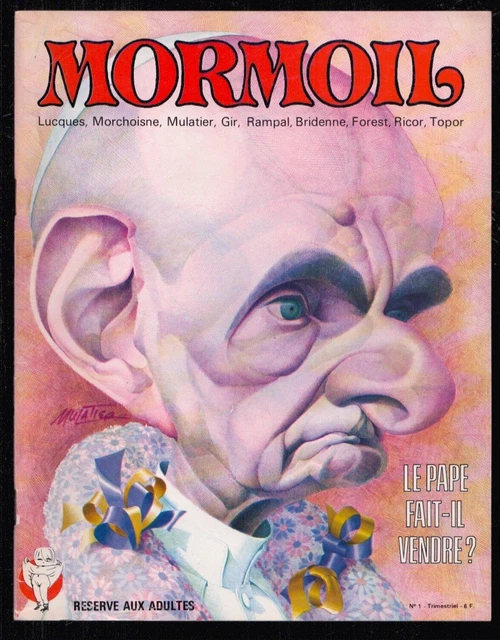 REVUE MORMOIL N°1 . Gir ( Moebius ) / Topor / Forest / Lucques ...