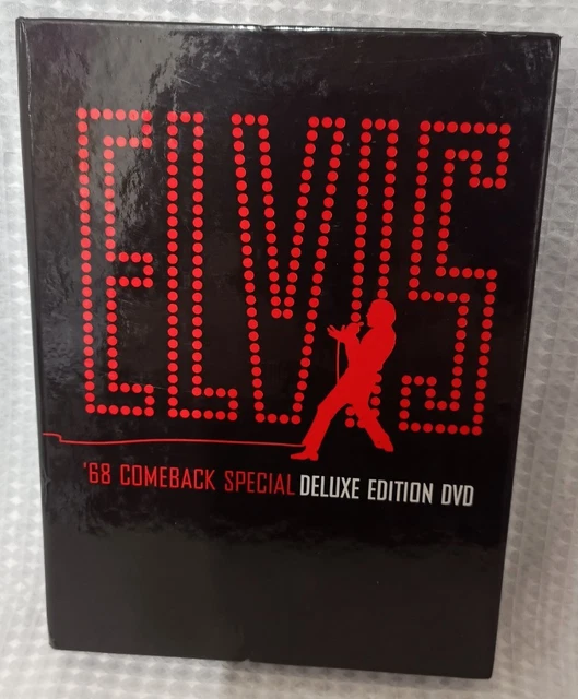 ELVIS PRESLEY 1968 comeback special DVD box set deluxe edition 3 discs ...