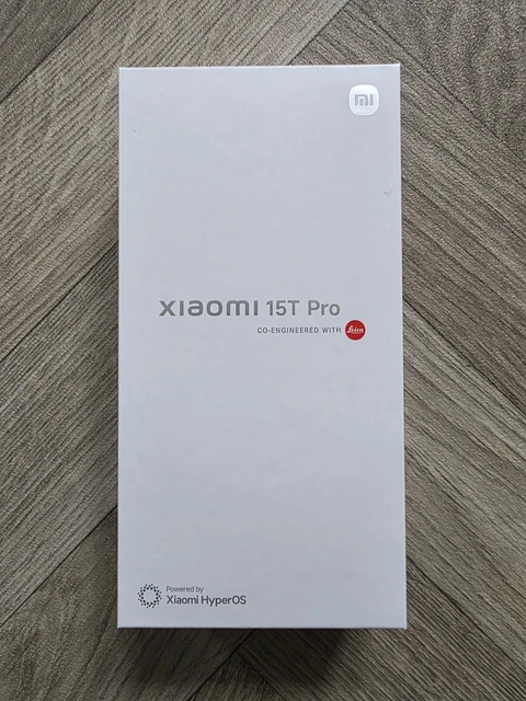 XIAOMI 15T PRO 12GB 512GB 5G Black UK Version Android Leica Phone *NEW ...
