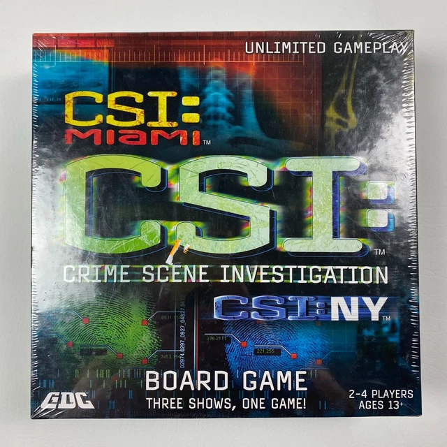 Csi Crime Scene Investigation Ny À VENDRE! - PicClick FR
