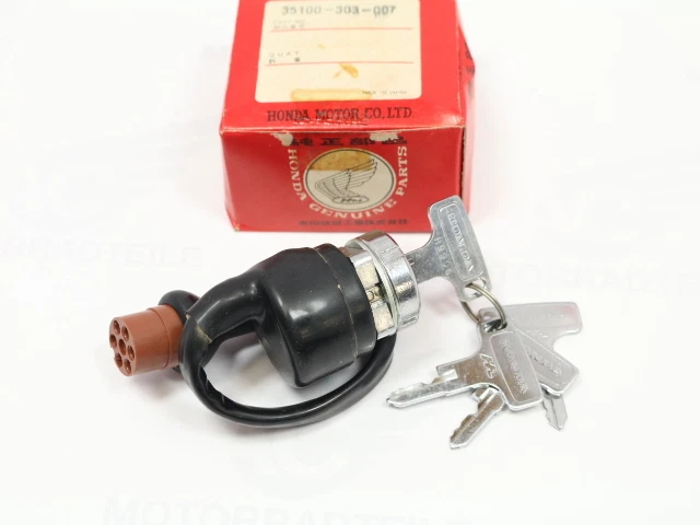 HONDA CB 750 Four K0 K1 K2 Ignition Barrel Original Ignition Switch NOS ...
