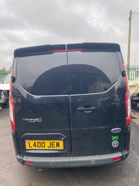 FORD TRANSIT CUSTOM rear doors black driver and passenger 2018 very ...